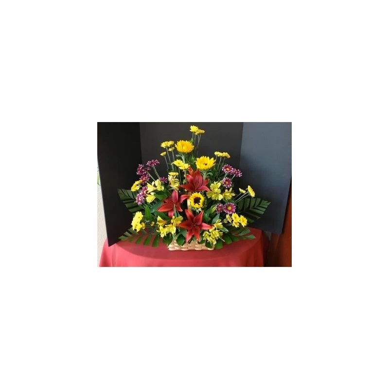 Shades of Yellow Funeral Flowers